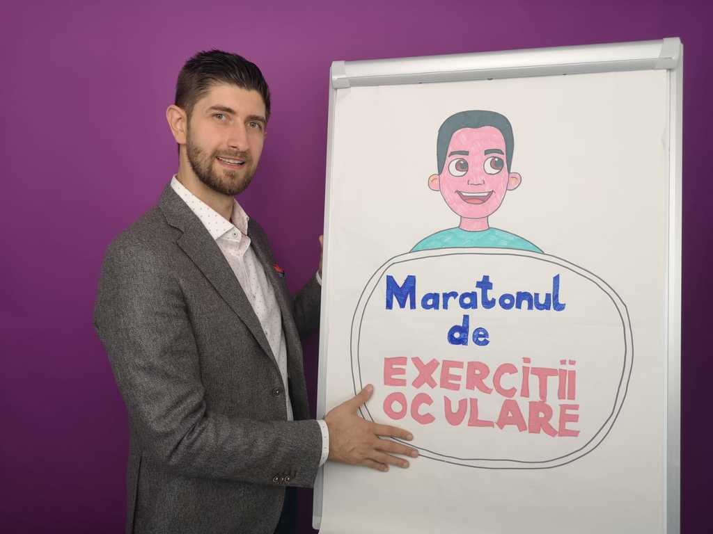 Maratonul de Exerciții oculare cu Flavius Țurcanu